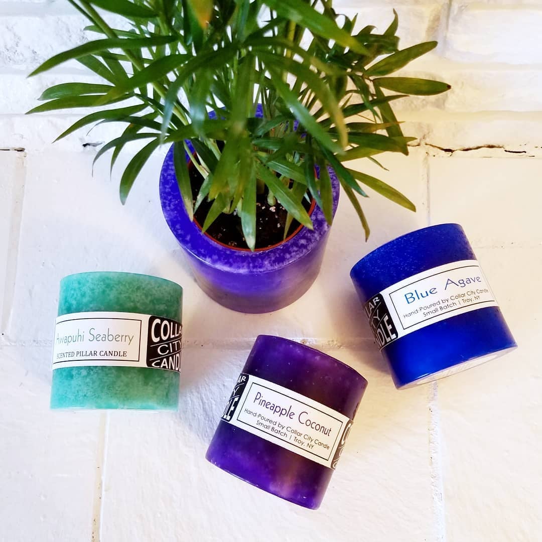 Custom Pillar Candle | Collar City Candle